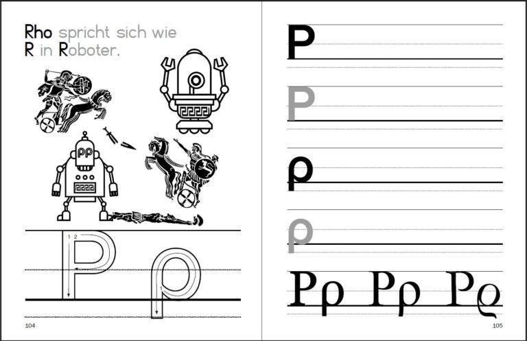 Von Alpha bis Omega - Ein Übungsbuch mit bildhaften Merkhilfen zum ...